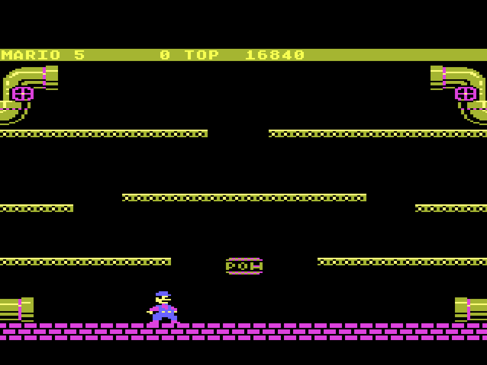 Reflection Angle: Retro Game Review -- Mario Bros. (Atari 5200)