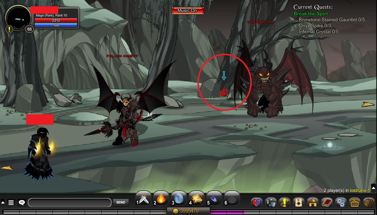 How to get Light Caster Class ~ AQW World