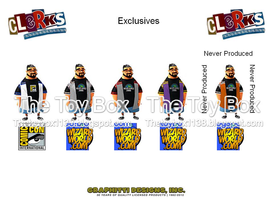The Toy Box: Clerks Inaction Figures (Graphitti Designs)