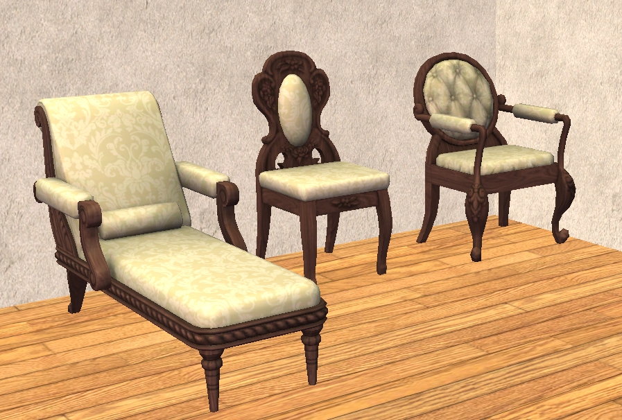 TheNinthWaveSims: The Sims 2 - The Sims 3 Store Regal Living Seating Set
