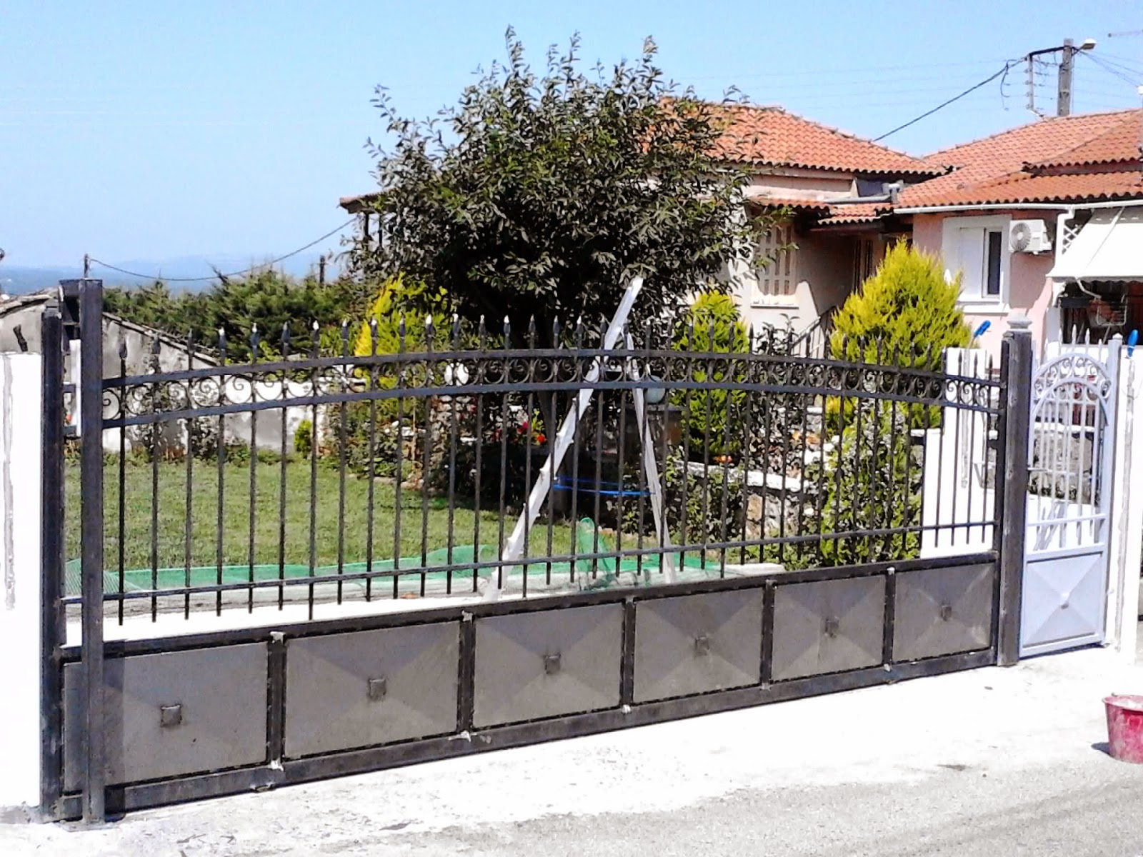 ΣΙΔΗΡΟΥΡΓΙΚΗ: Συρόμενη Αυλόπορτα