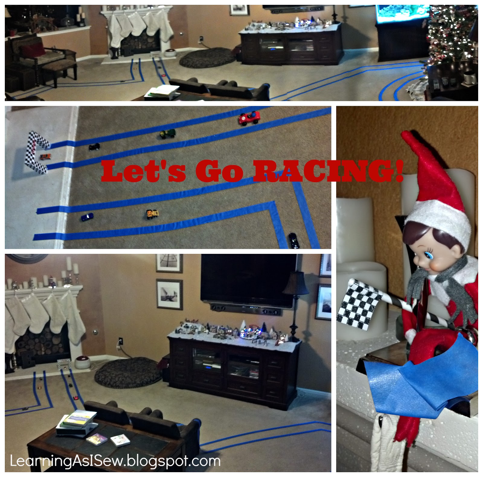 Learning As I Sew...bake, cut, and create: Elf on the Shelf: Off to the ...