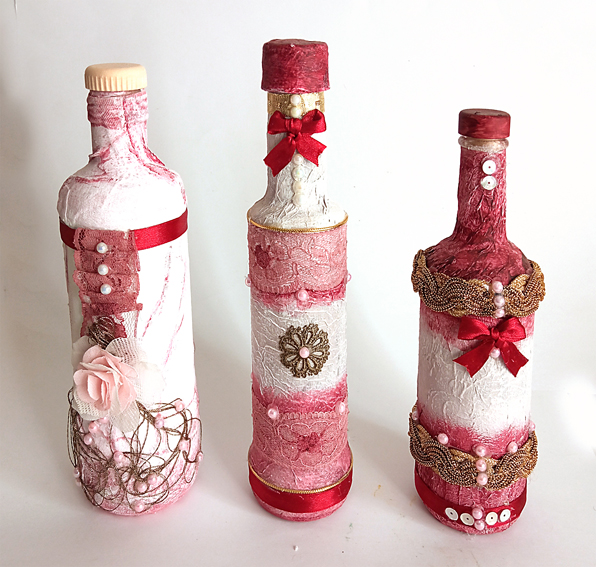 ΔΗΜΙΟΥΡΓΟΥΜΕ: DECOUPAGE ΜΠΟΥΚΑΛΙΑ 1