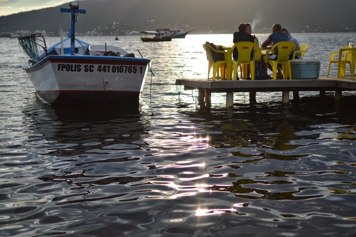 SABOREANDO FLORIPA: Pôr do sol no Bar do Boni - Lagoa da Conceição