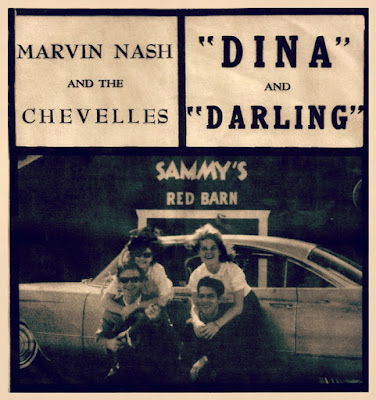 WHITE DOO-WOP COLLECTOR: MARVIN NASH & THE CHEVELLES...Picture Sleeve