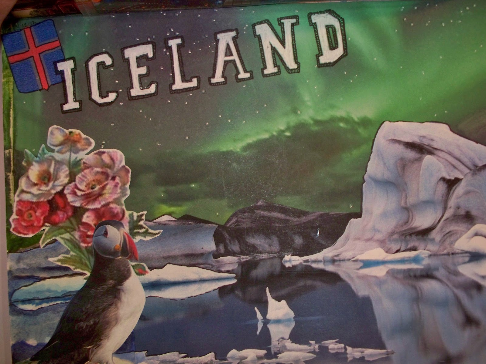 Artful Delight's: POSTCARD CHALLENGE WEEK 15~ICELAND