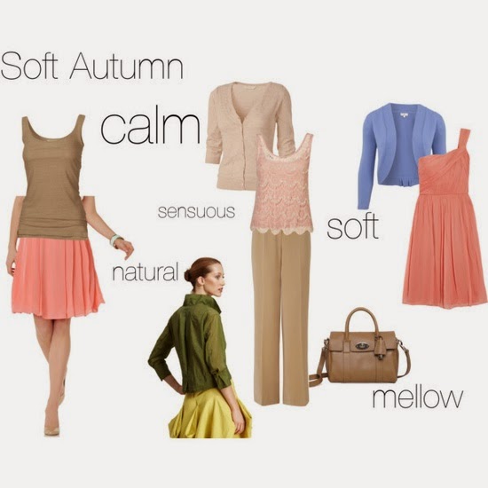 Stagione cromatica Autunno Soft abbigliamento colori