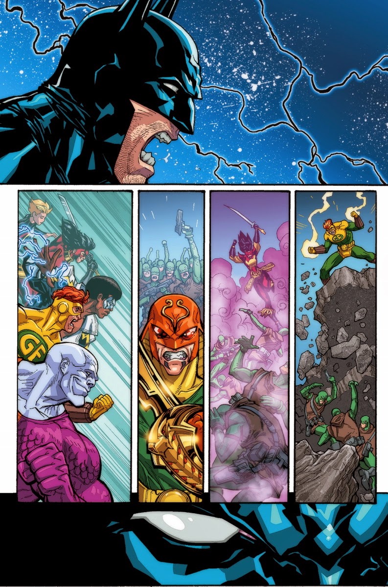 Weird Science DC Comics: Convergence: Batman And The Outsiders #1 Preview