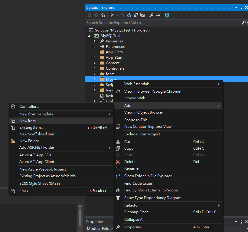 Asp Net Mvc Entity Framework Database First With Mysql Database