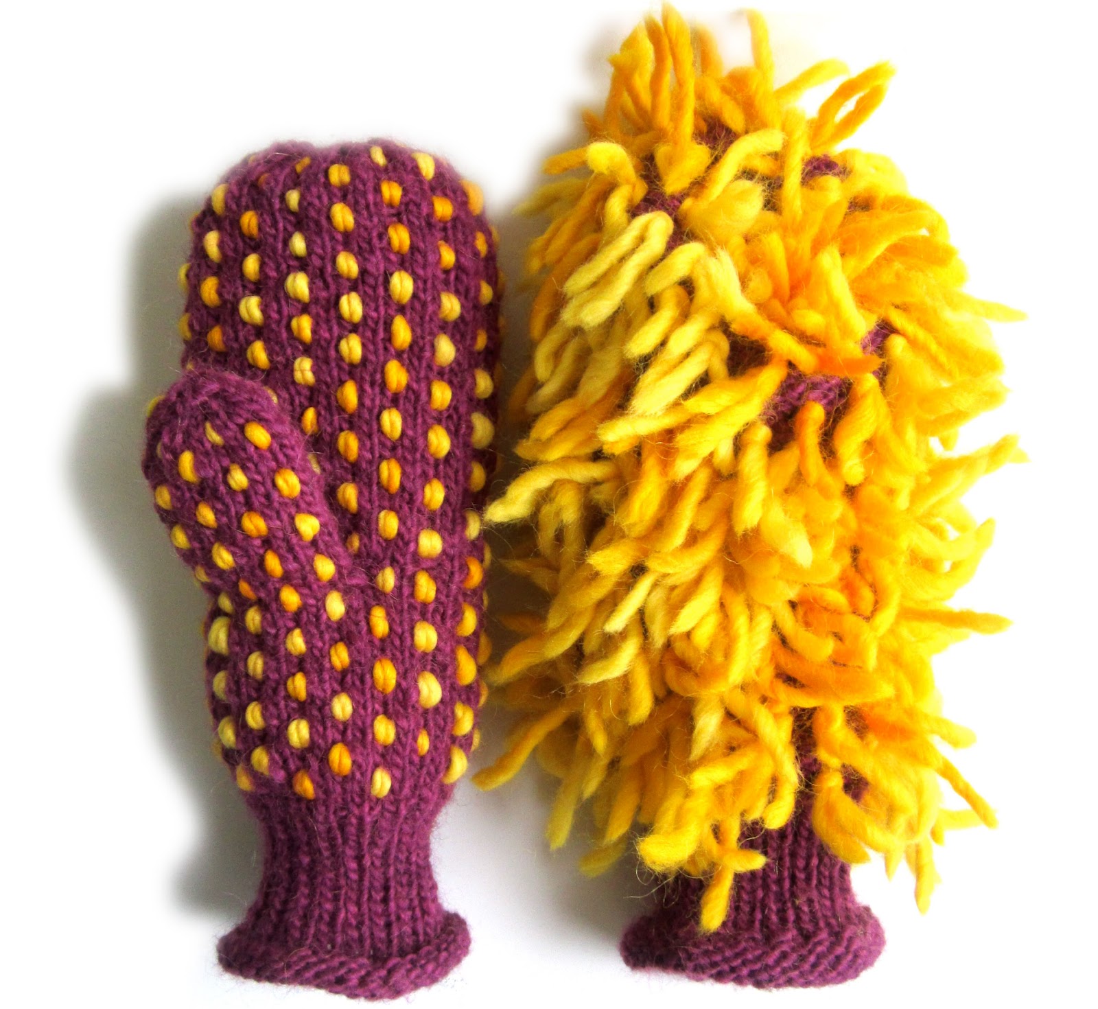 TECHknitting: Stuffed Mittens