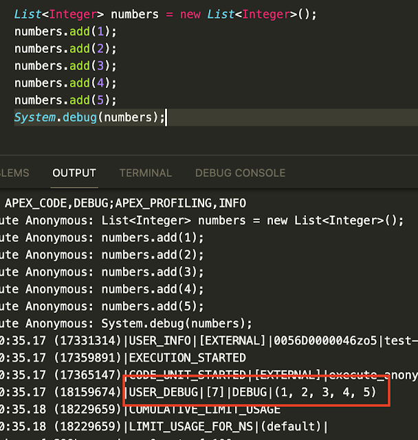 List Data Structure in Apex | Apex Data Structure Tutorials by SFDC ...