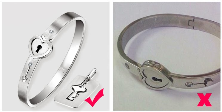 cramanoif: Heart Lock Bangle