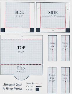 Scrap, Travel, and Bark!: Steampunk Trunk Tutorial