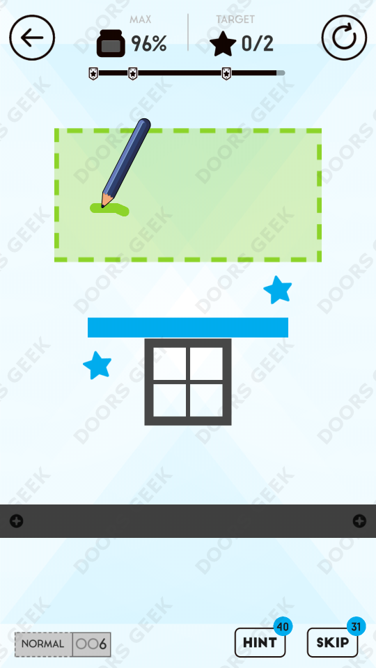 Draw Here Level 6 ~ Doors Geek