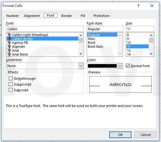 Cara Mengubah Format Cell dan Fungsi - Sinau-Thewe.com
