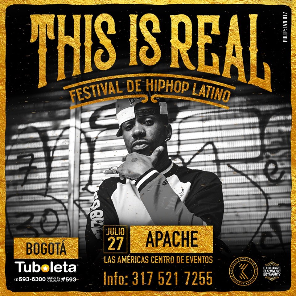 THIS IS REAL: APACHE. - DAQA HIP HOP. CULTURA HIP HOP - RAP COLOMBIANO