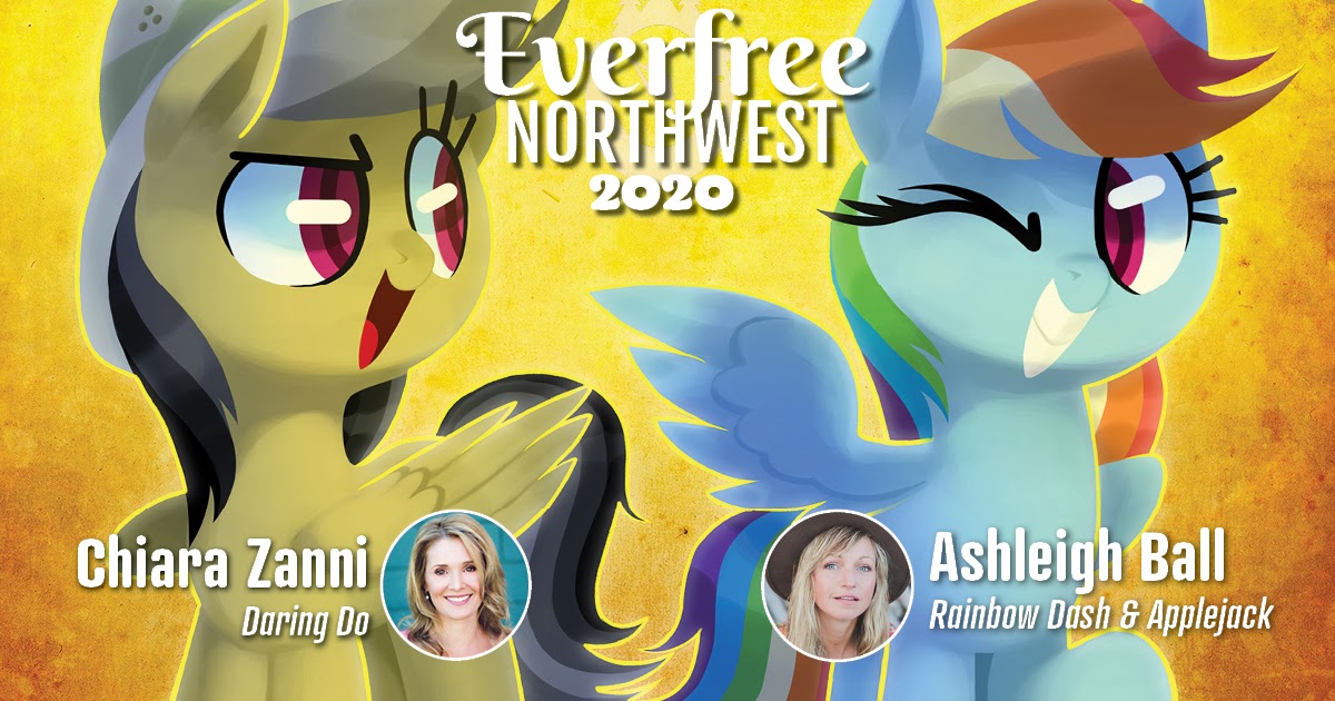Equestria Daily - MLP Stuff!: Ashleigh Ball and Chiara Zanni Dashing ...