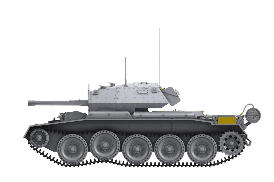 The Modelling News: Preview: 1/35th scale British Crusader Cruiser Tank ...