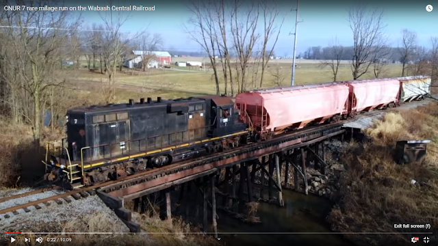 Industrial History: WBCR: Wabash Central/NKP(Cloverleaf) Bridge over ...
