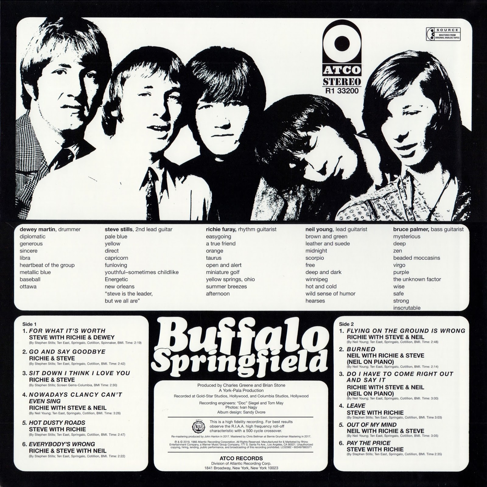 SIXTIES BEAT: Buffalo Springfield - Buffalo Springfield
