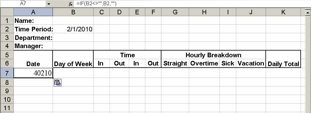 How To Make Timesheet In Excel ~ Medical Resume