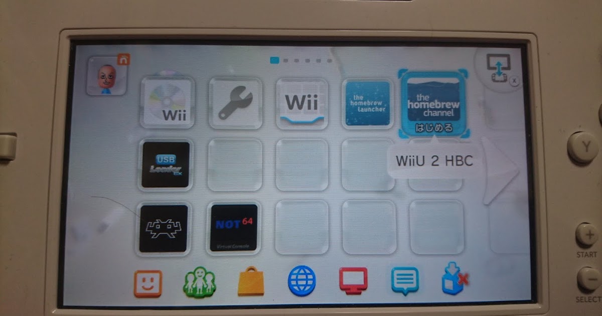 WiiU メニューから直接Wiiモードのhbcを起動できるhbl2hbc紹介
