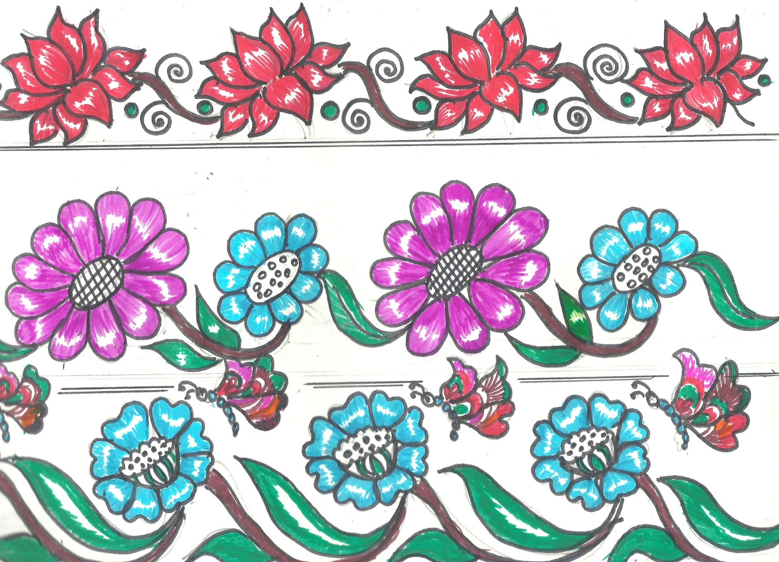 Wall Paint Border Ideas at James Velarde blog