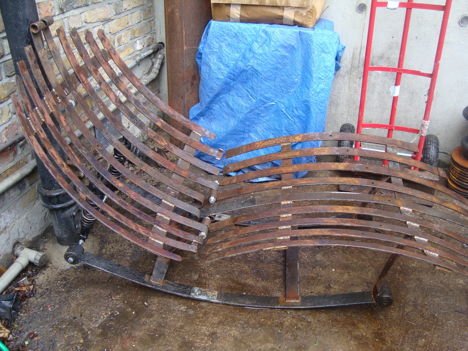 the rag and bone man: LEAF SPRING CHAIRS.