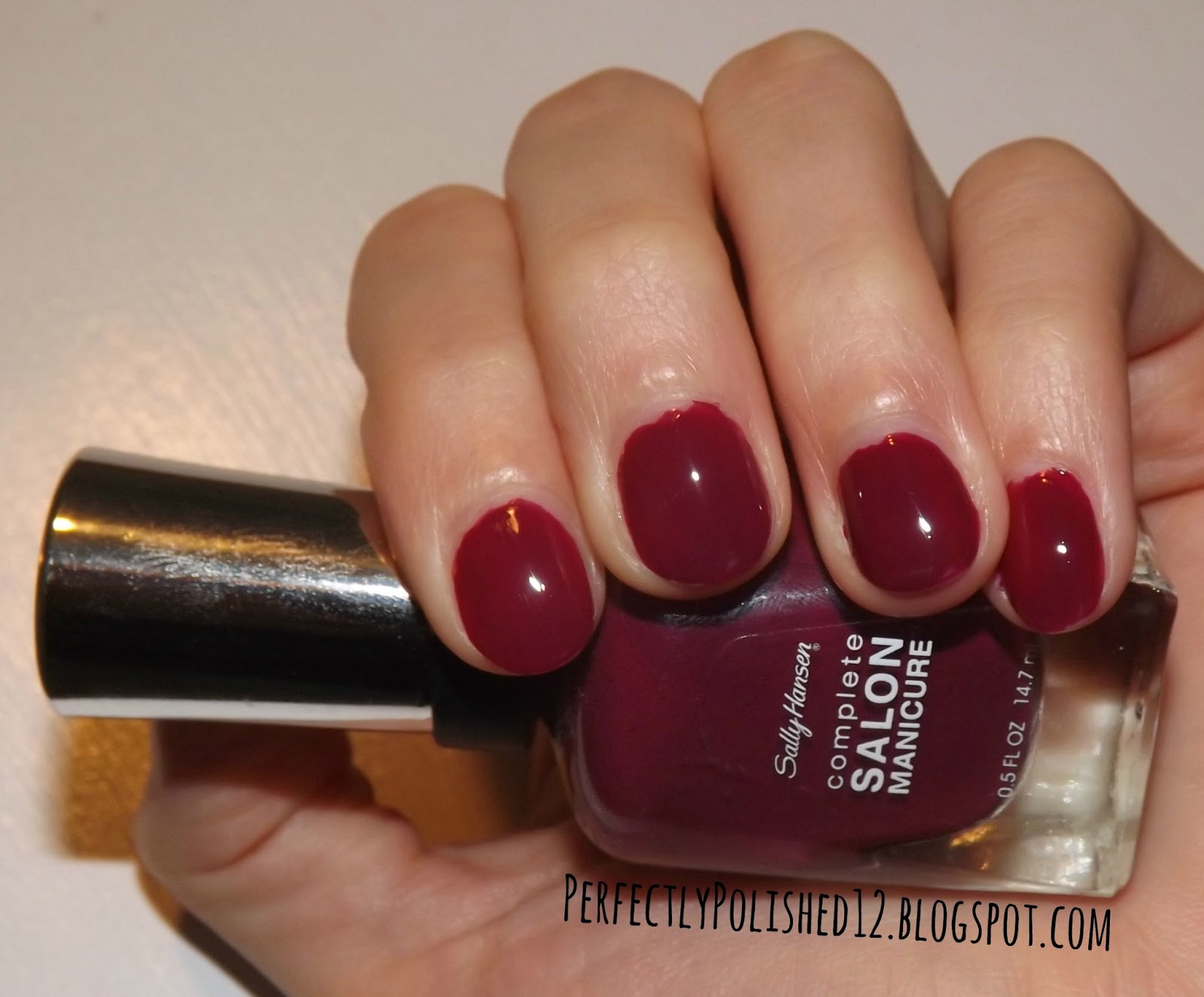 Perfectly Polished 12: Sally Hansen Complete Salon Manicure "Ruby Do"