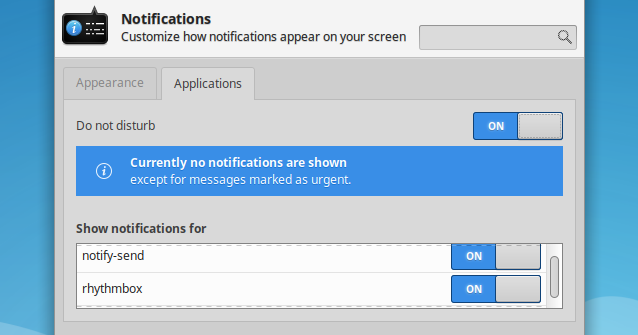Xfce Gets A `Do Not Disturb` Mode And Per Application Notification Settings ~ Web Upd8: Ubuntu ...