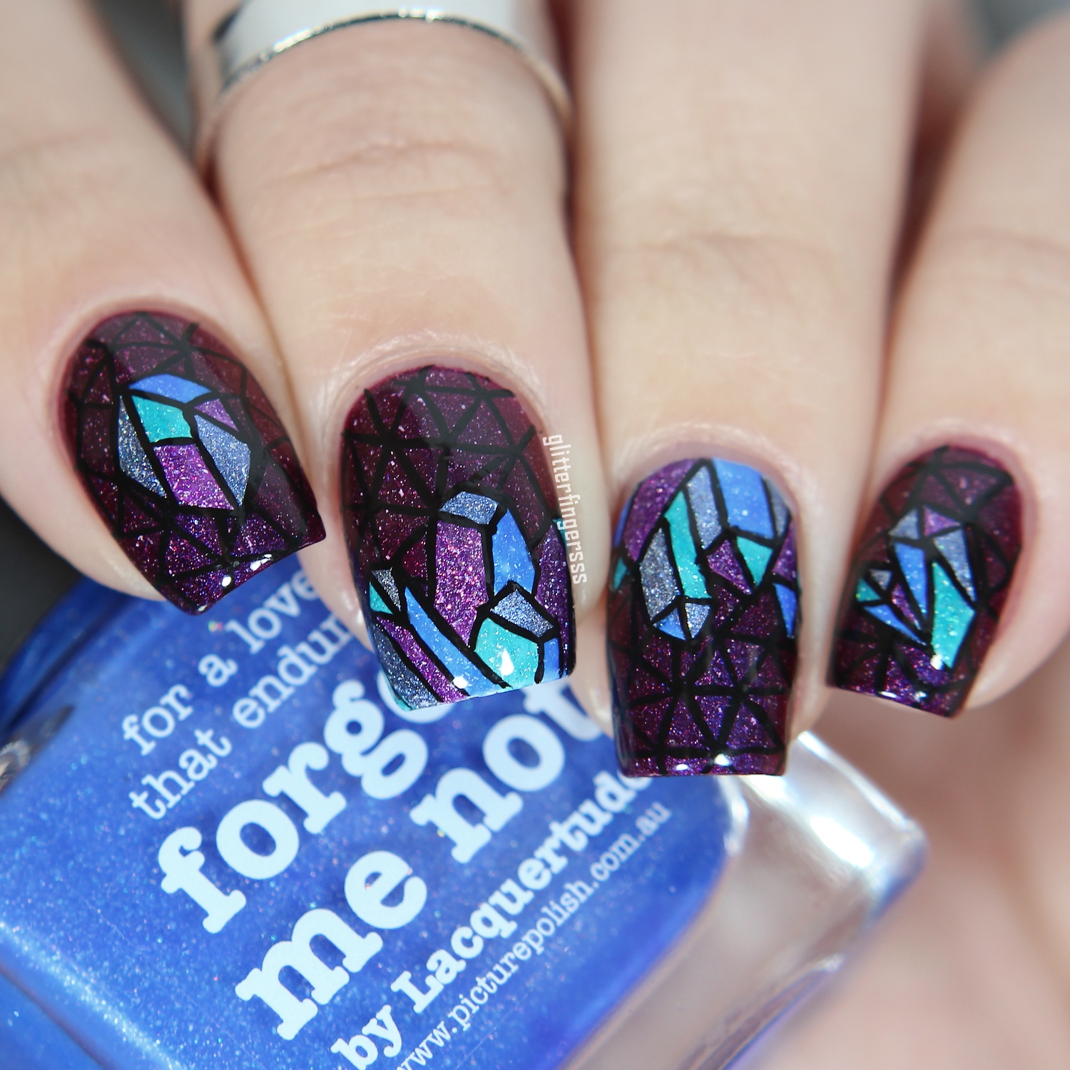 piCture pOlish Nail Art Quarterly 2/2015 ~ Glitterfingersss in english