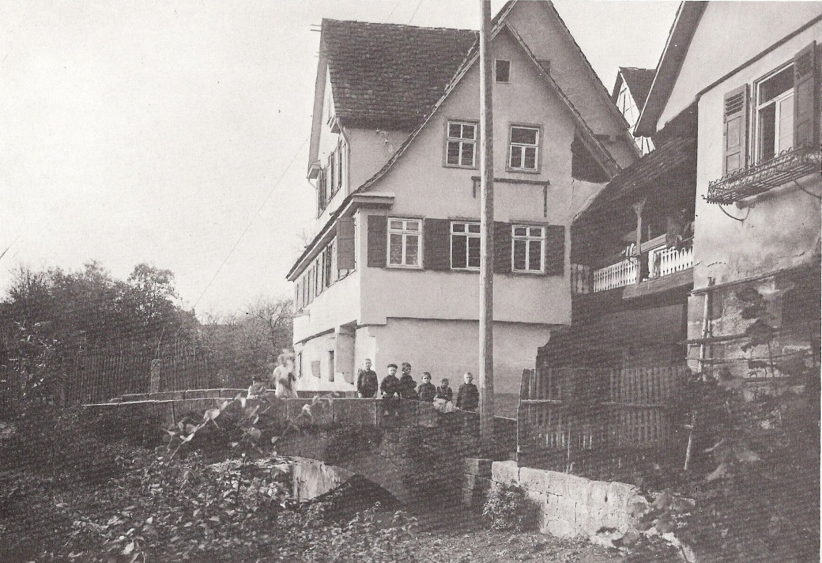 Walddorfhäslach: 1914 – „Ochsen“ mit „Ochsenbrückle“