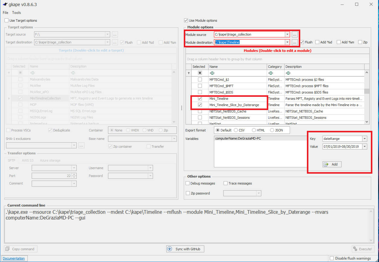 Another Forensics Blog: Triage Collection and Timeline Generation with KAPE