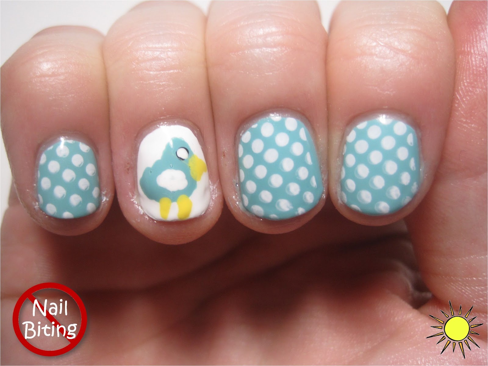 Darling Nails: Week 10: Polka Dot Manicure