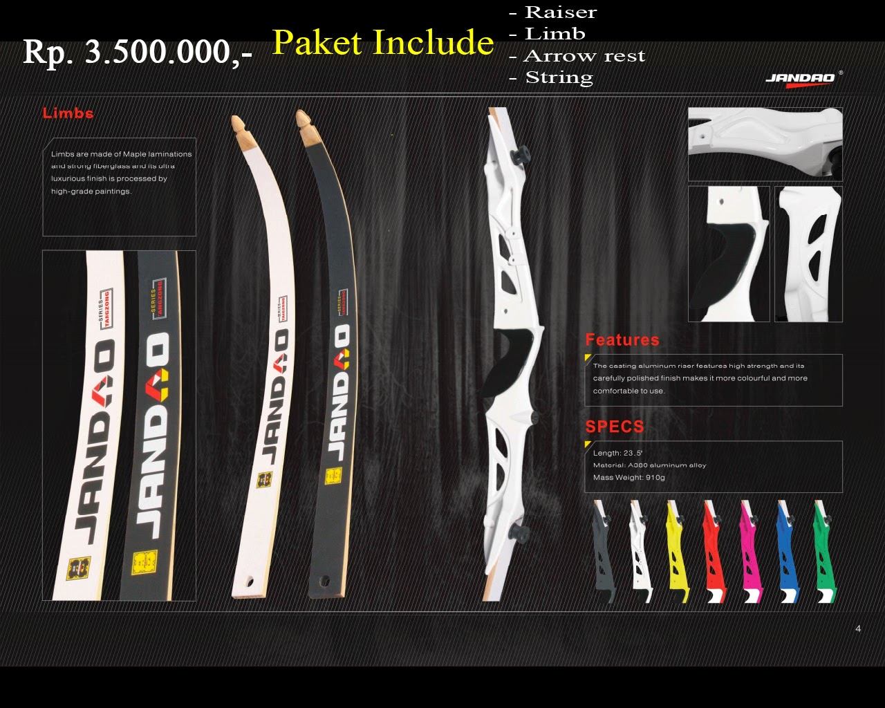 Granada Archery Club: Paket Recurve Bow terbaru