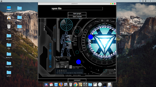 Jarvis Desktop Assistant With GUI Using Python