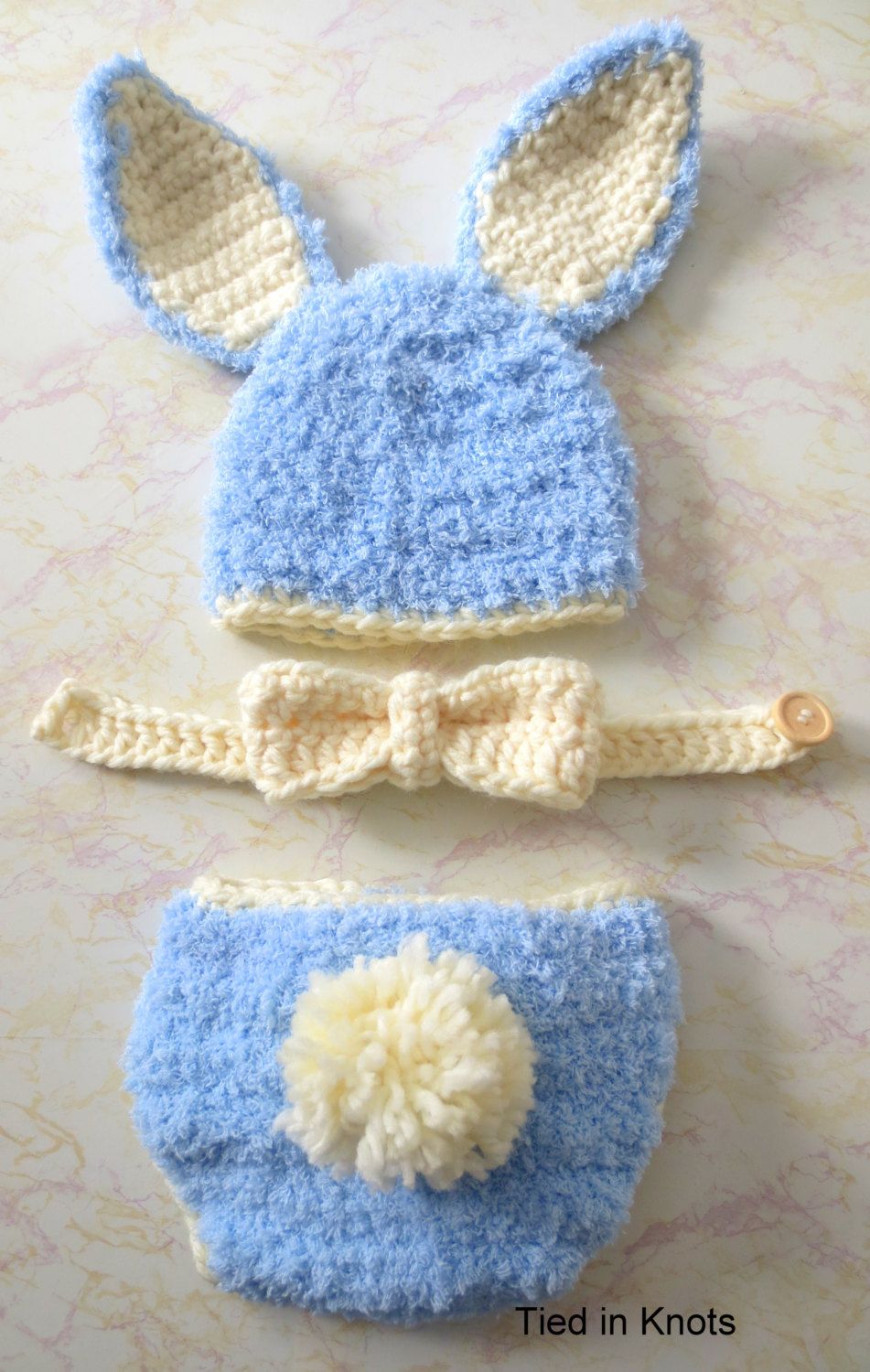 Crochet Baby Bunny Set Pattern - Ovie Media