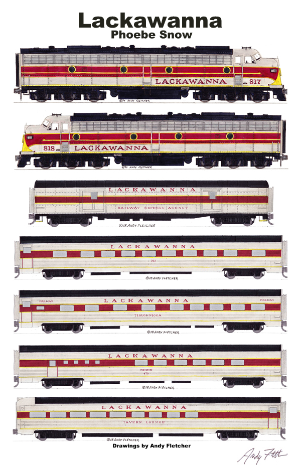 Andy Fletcher Blog-: The Phoebe Snow: One of Our Most Beloved Passenger ...