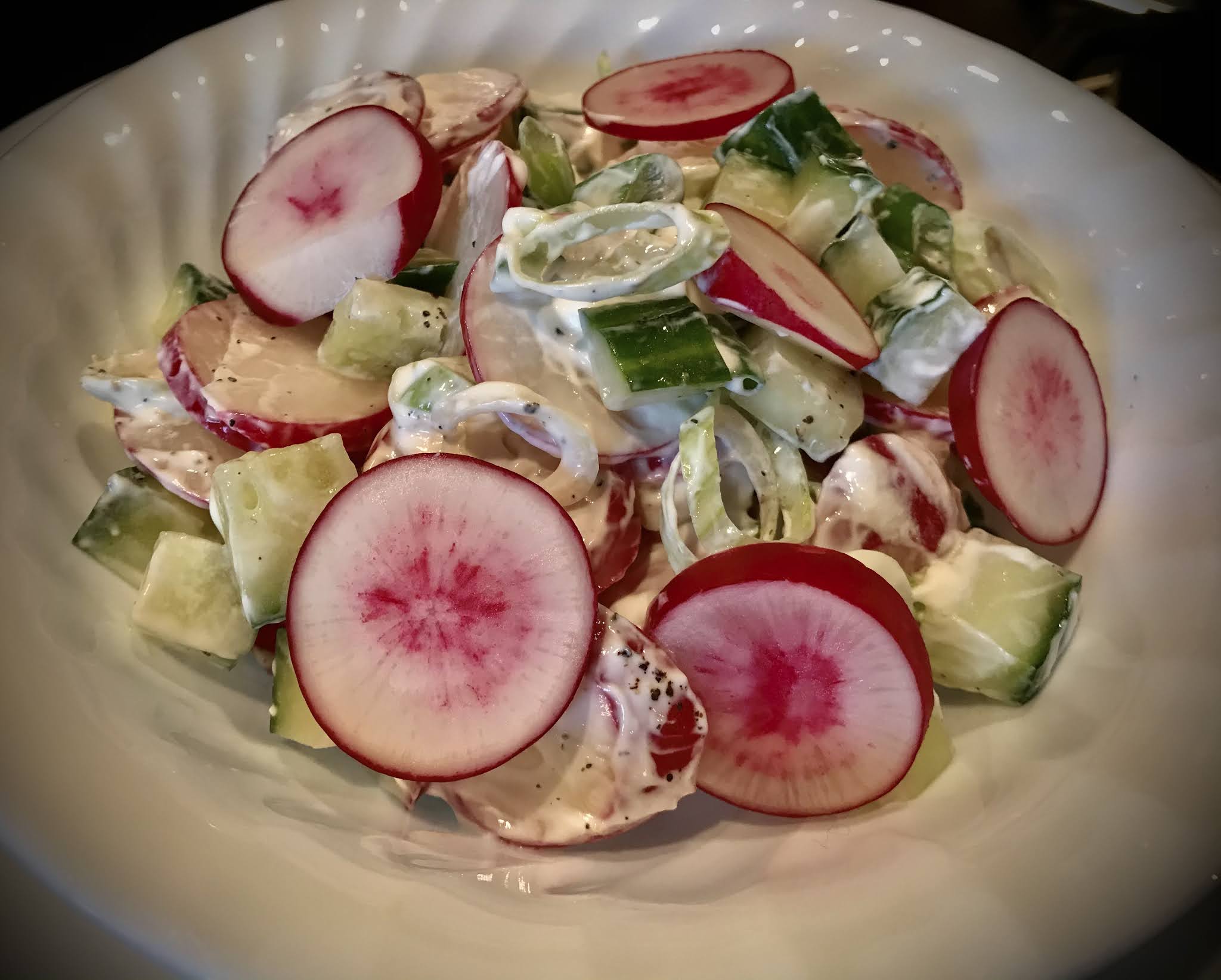 Salade de radis
