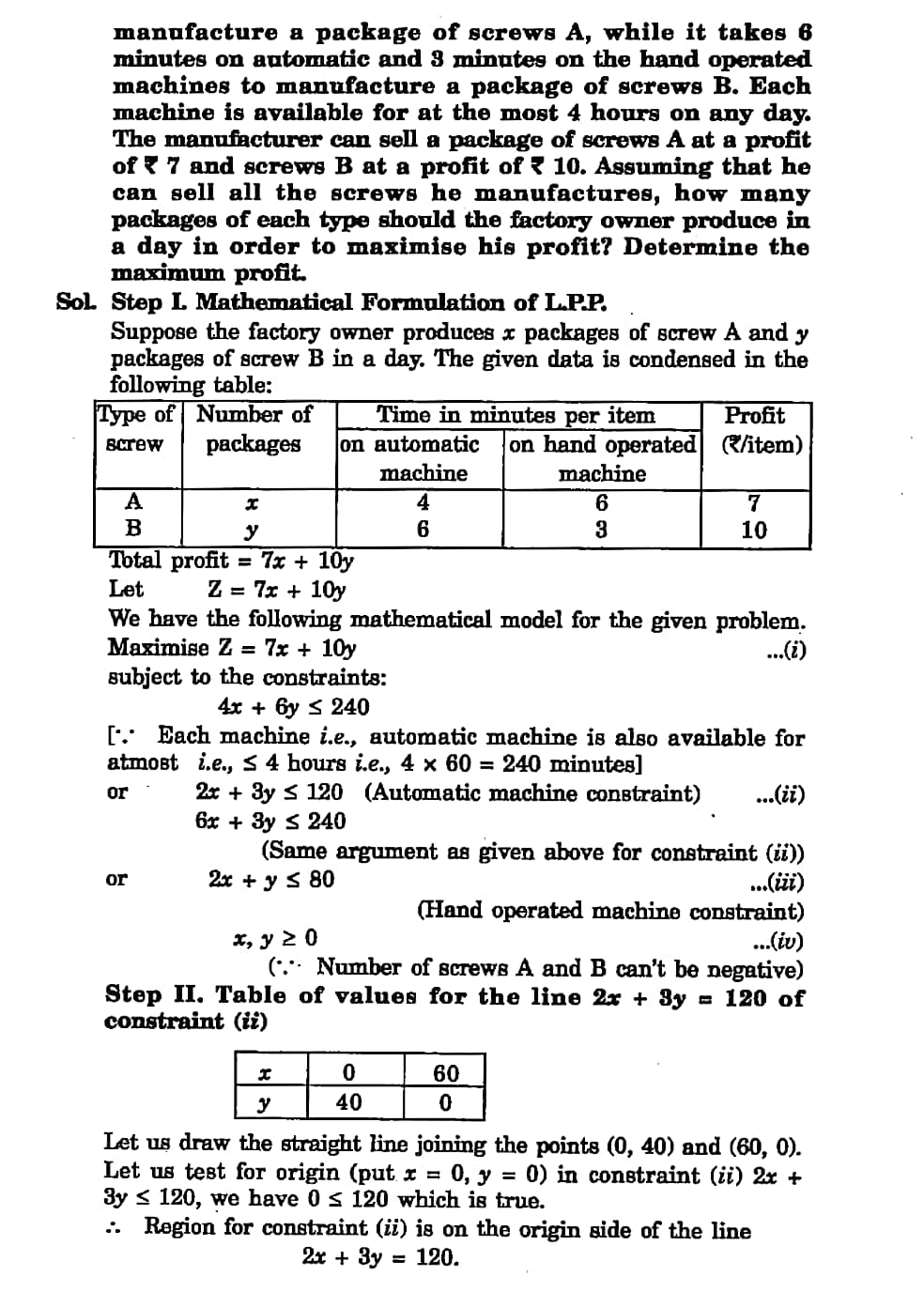 Linear programming class 12 math - Studypur