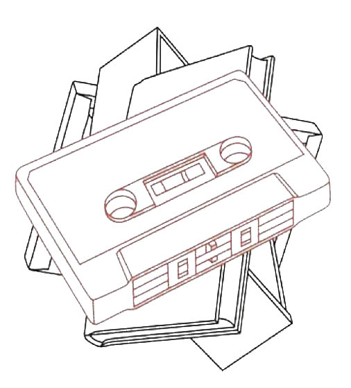 Drawing : Michael Craig-Martin and line drawing