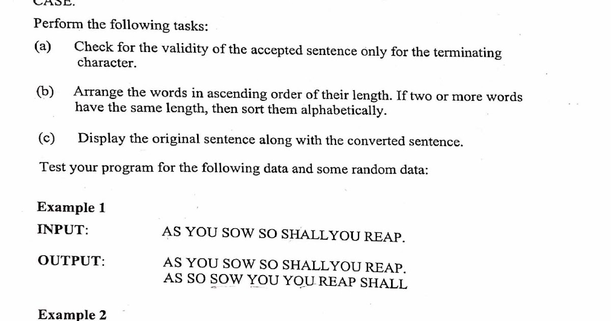 ISC COMPUTER SCIENCE PRACTICAL SOLVED QUESTIONS: ISC COMPUTER PRACTICAL ...