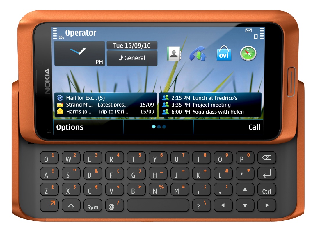 Retromobe - retro mobile phones and other gadgets: Nokia E7 (2010)