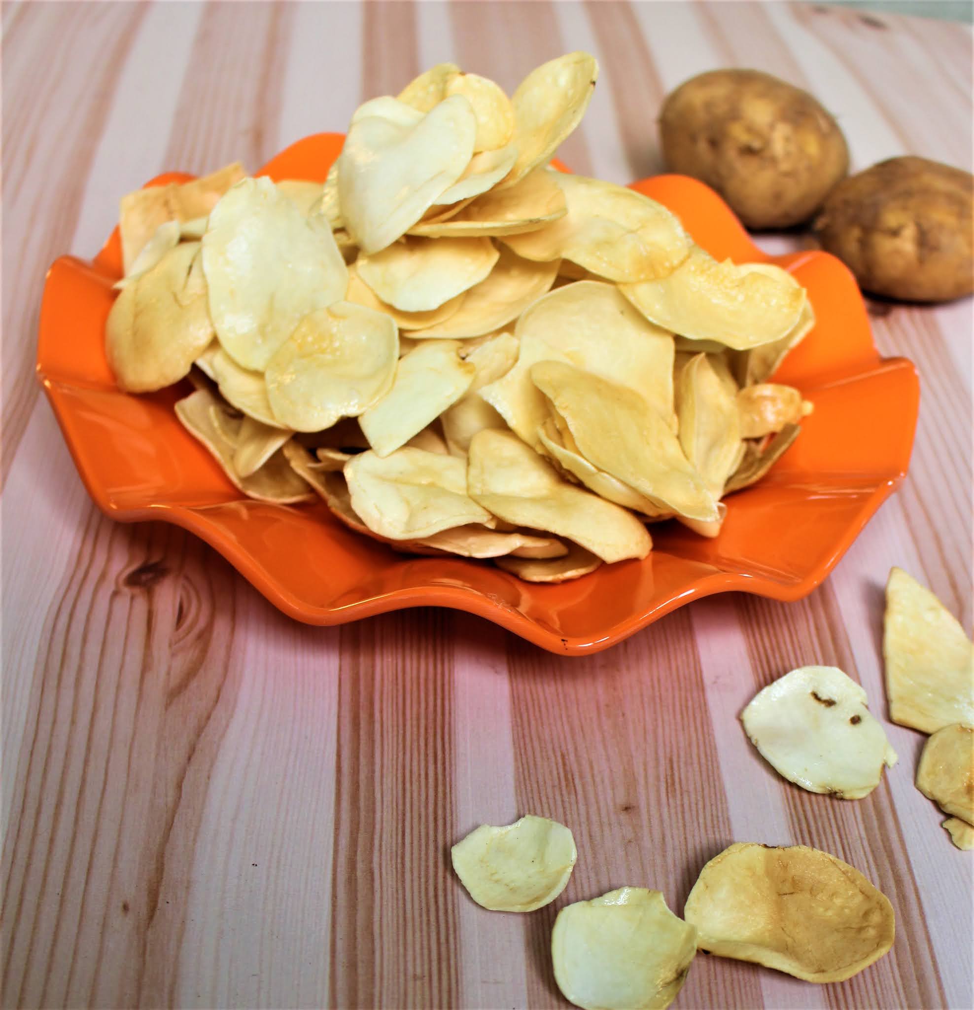 Burmese potato chips