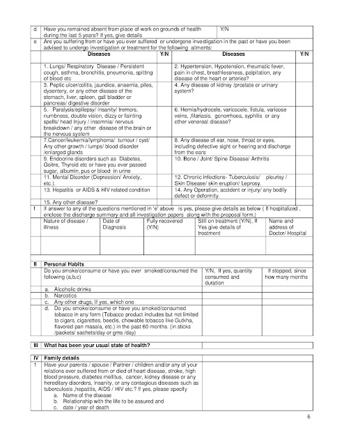 LIC Forms Download - LIC Form 340 - ( Rev. 2019 ) - Download LIC form ...