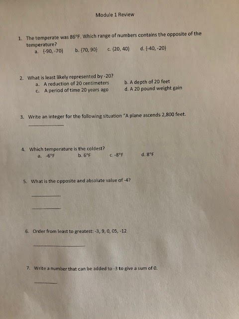 Mrs Negron 6th Grade Math Class Module 1 Study Guide mrs-negron-6th-grade-math-class-module-1-study-guide