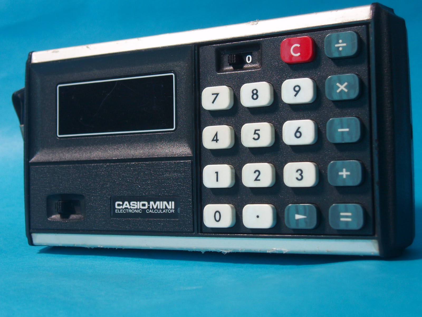 Vintage Calculator Museum: Vintage Casio Mini Electronic Calculator CM-602