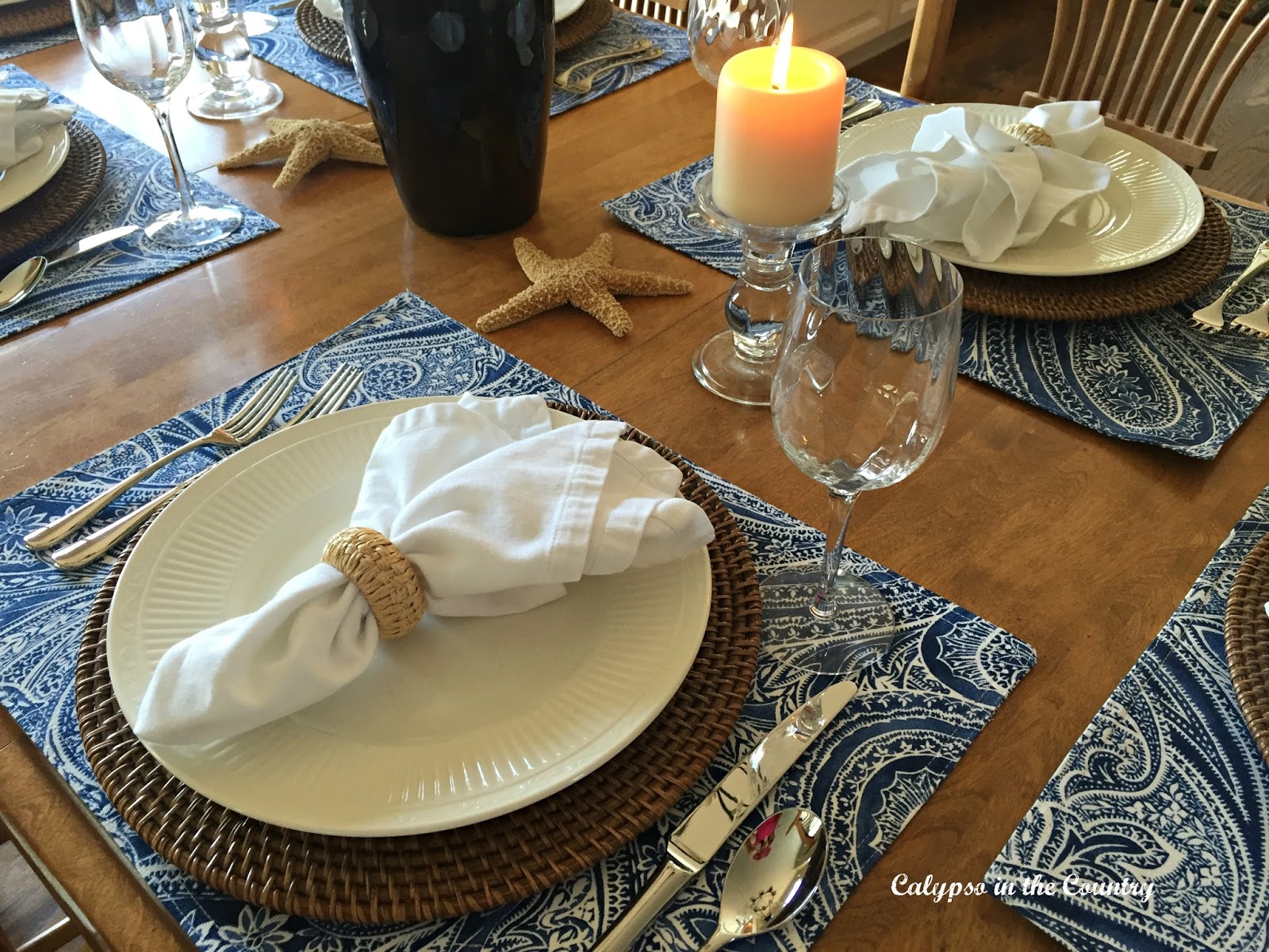 Table Settings - Ideas for Every Season - Calypso in the Country