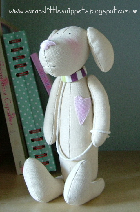 Sarah's Little Snippets: Another Sewing project - Tilda Dog