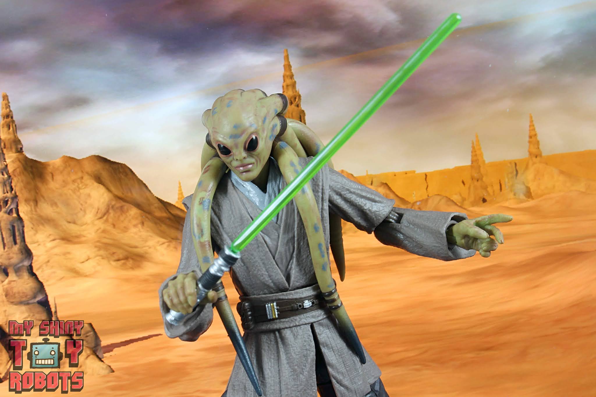 My Shiny Toy Robots: Toybox REVIEW: Star Wars Black Series Kit Fisto